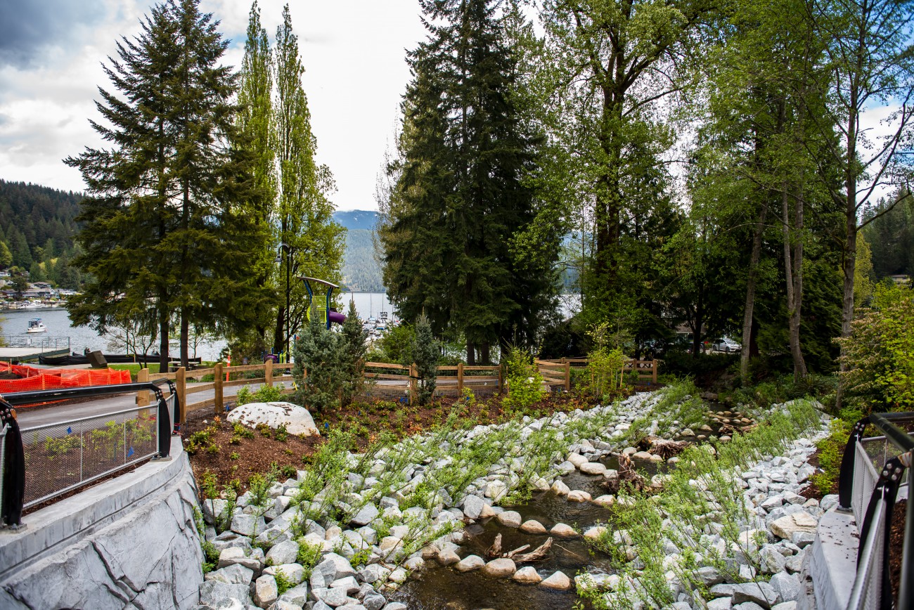 Improving flood protection and fish habitat in Deep Cove