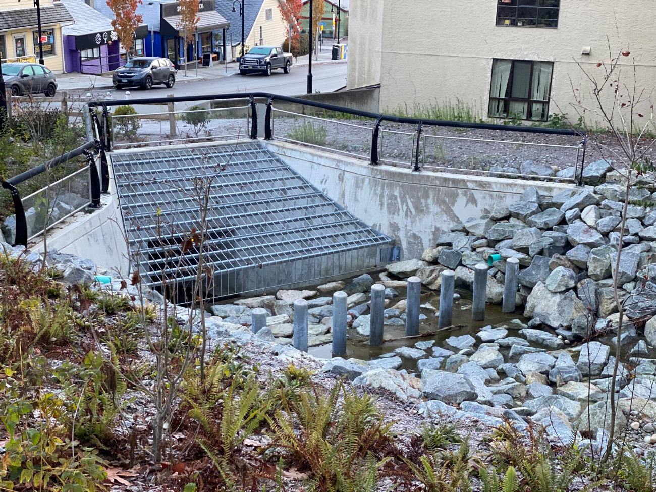Improving flood protection and fish habitat in Deep Cove