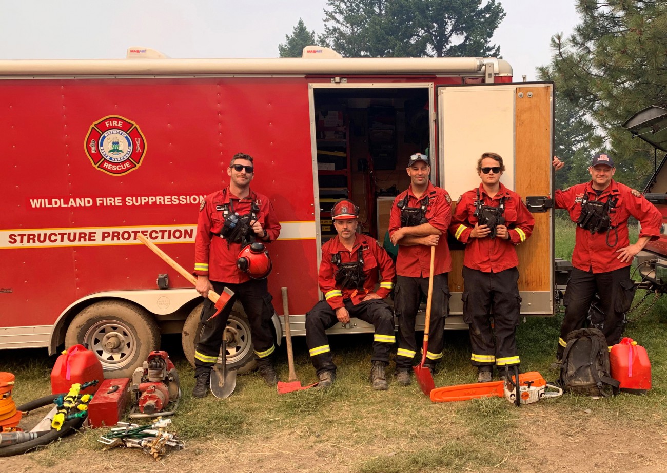 Record wildfire deployments for DNVFRS