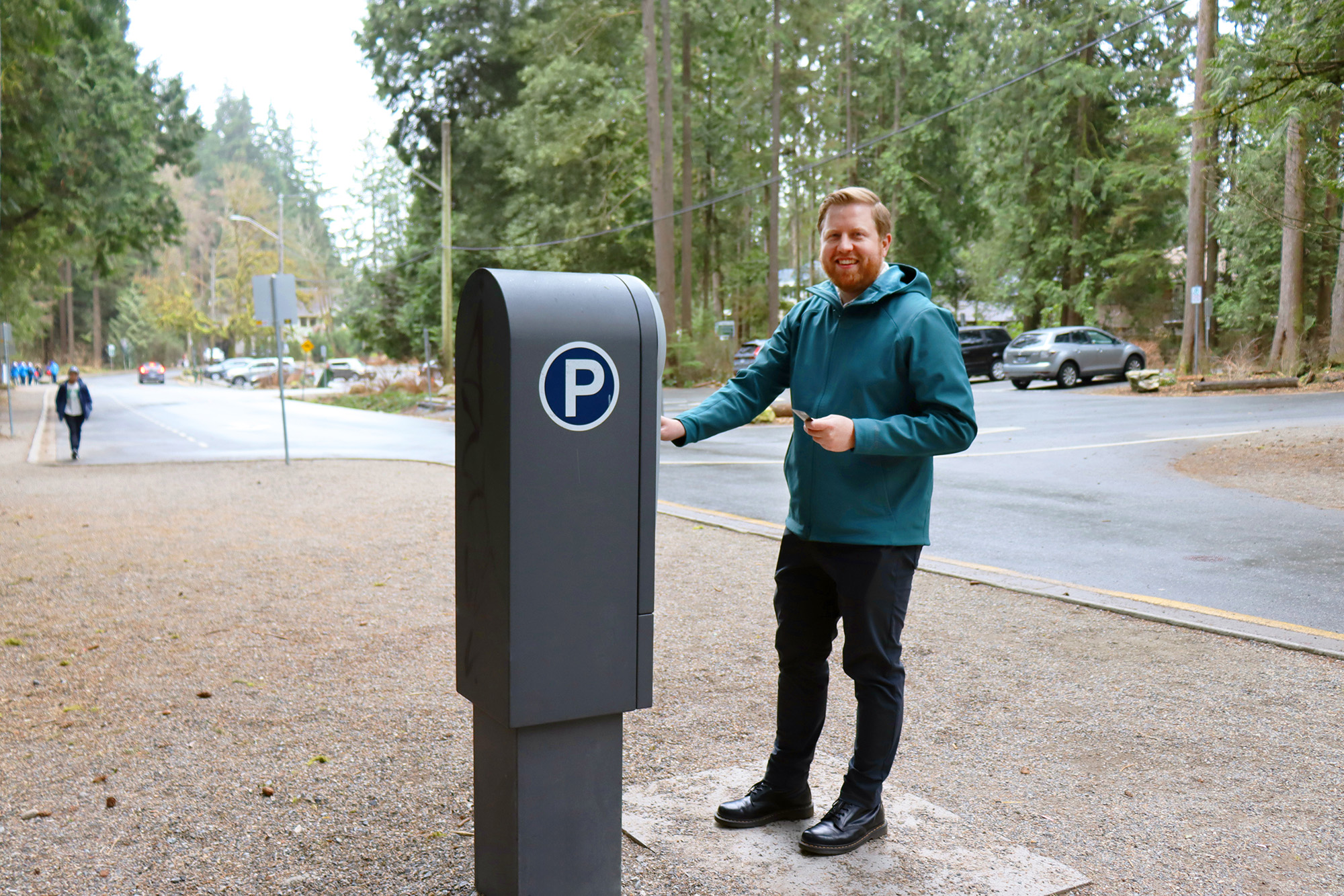Resident parking pass for parks