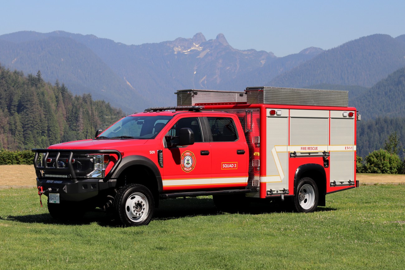 New DNVFRS trucks designed for fighting wildfires